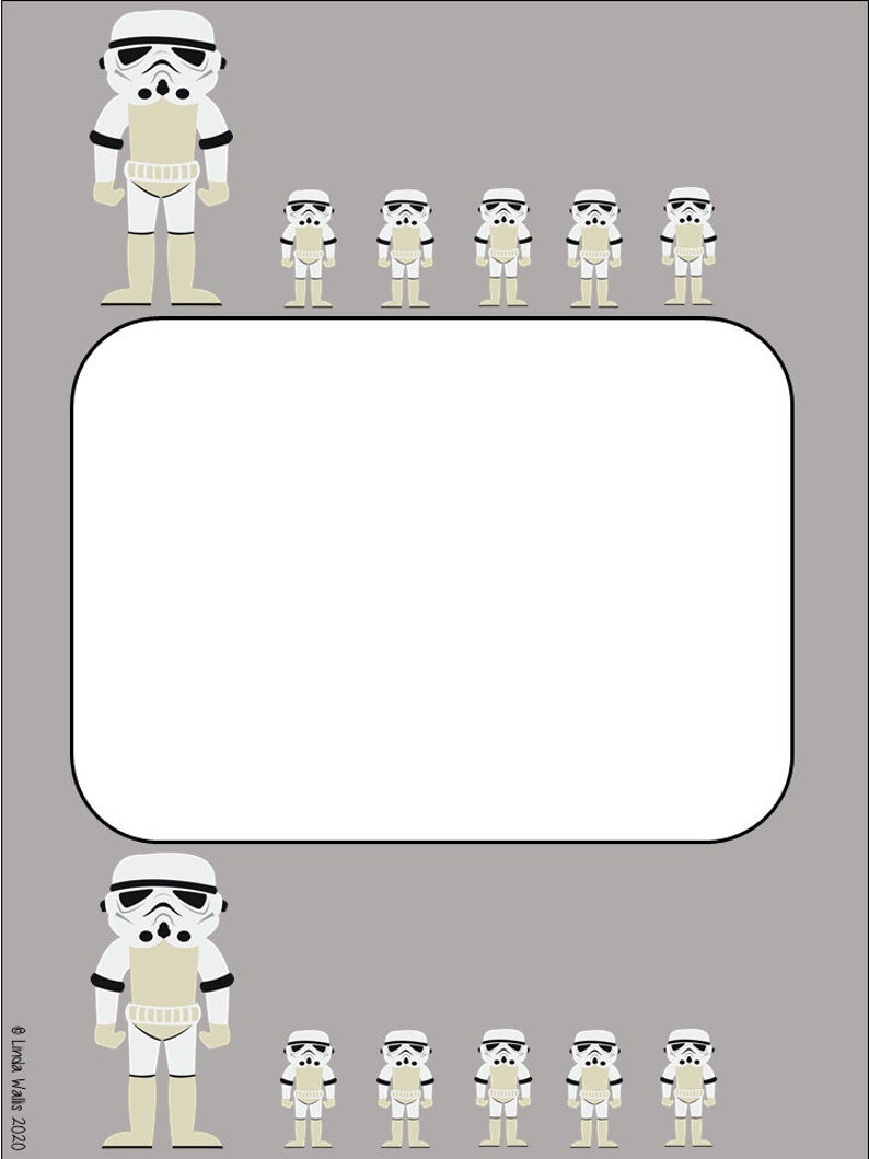 Star Wars Themed Binder Spines & Covers - Etsy