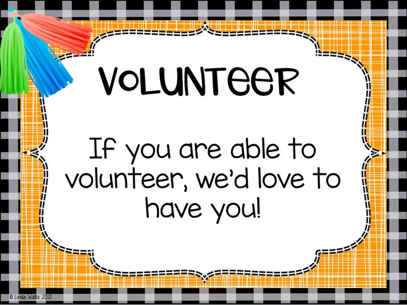 Pom Pom and Tassels Meet the Teacher Posters and Forms - Etsy