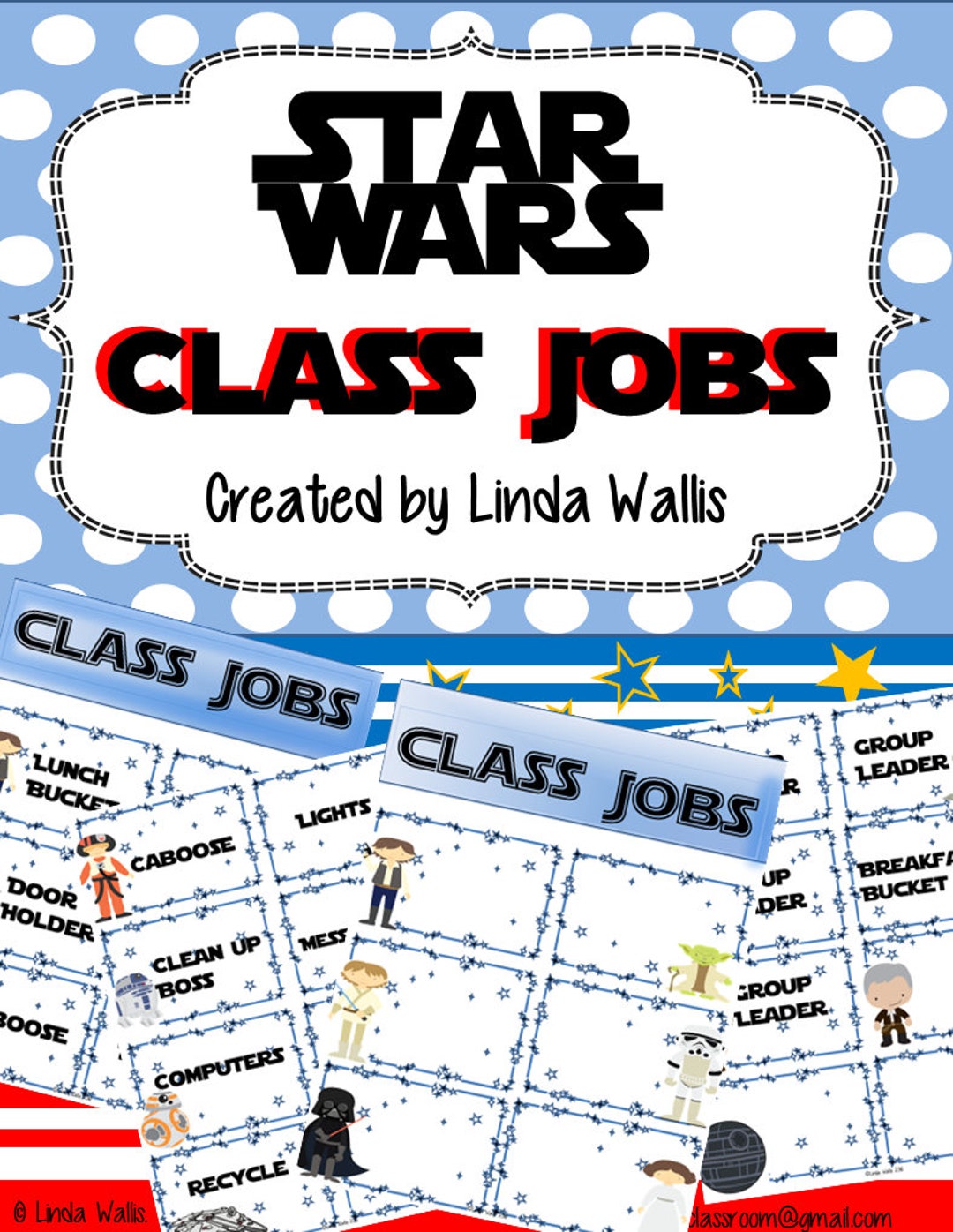 Star Wars Themed Classroom Jobs Posters - Etsy