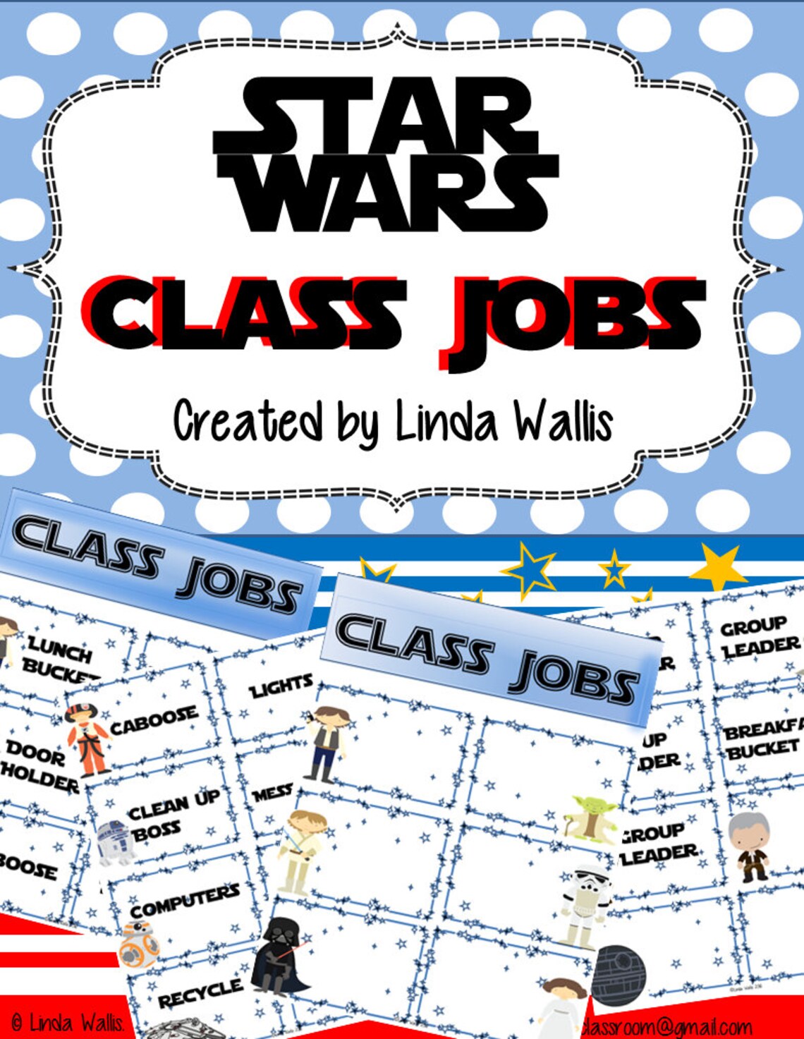 Star Wars themed Classroom Jobs Posters | Etsy