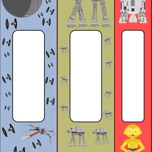 Star Wars Themed Binder Spines & Covers - Etsy