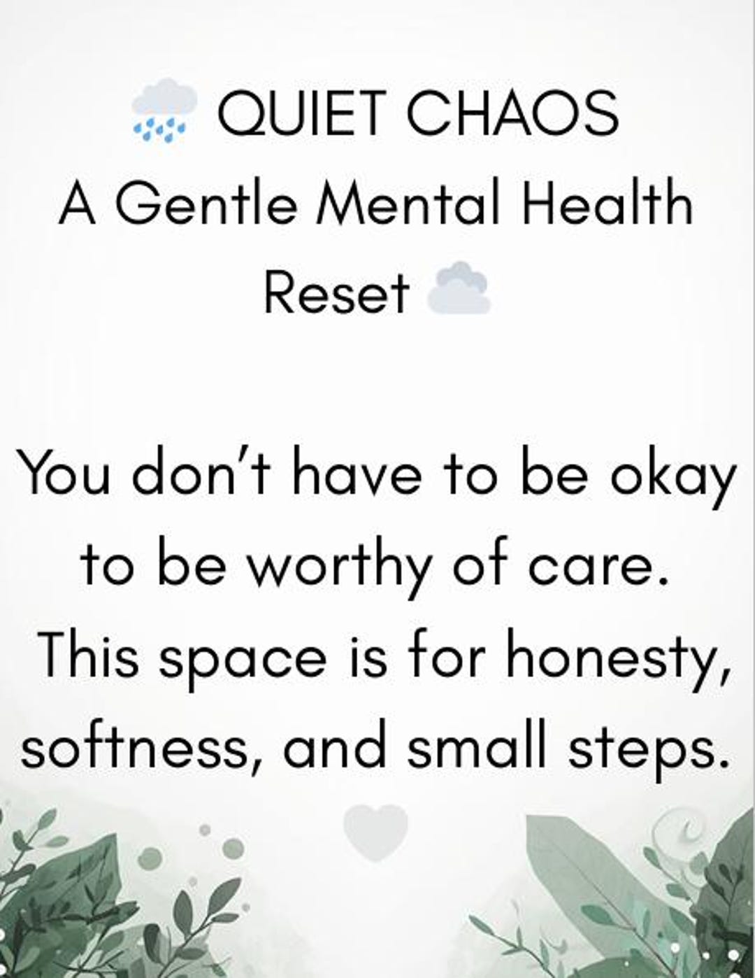 Self-care & Mood Tracker Printable | Mental Health Chart | Bogie Arts ...