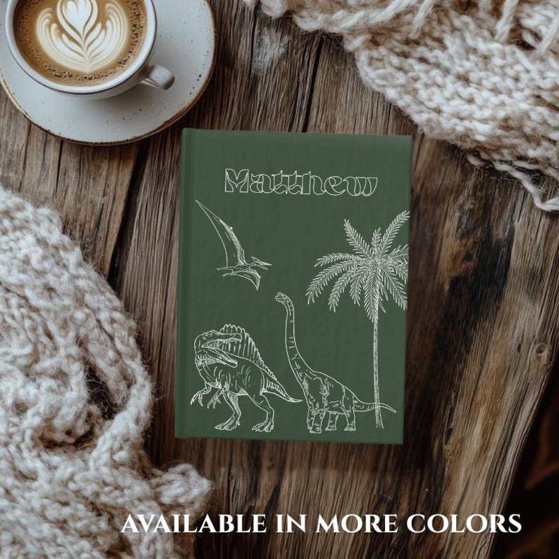 Dinosaur Notebook Blank - Etsy