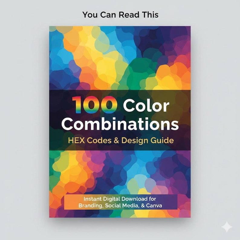 100 Color Combinations Ebook | HEX Codes & Design Guide | for Branding ...