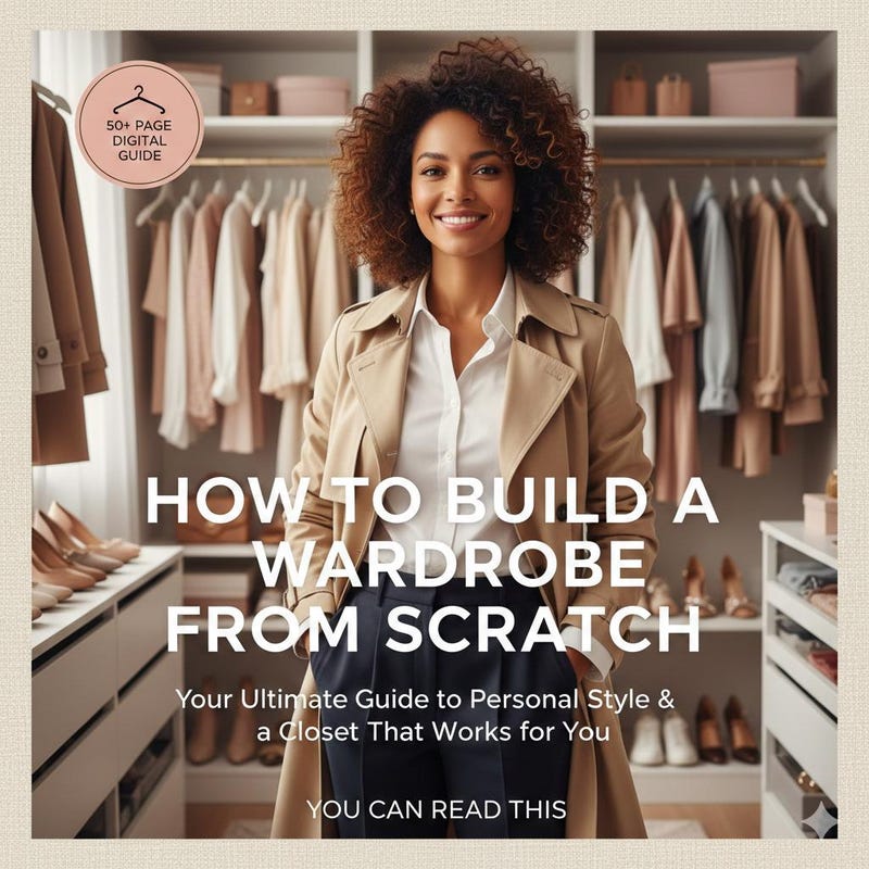 Capsule Wardrobe Not Digital - Etsy UK