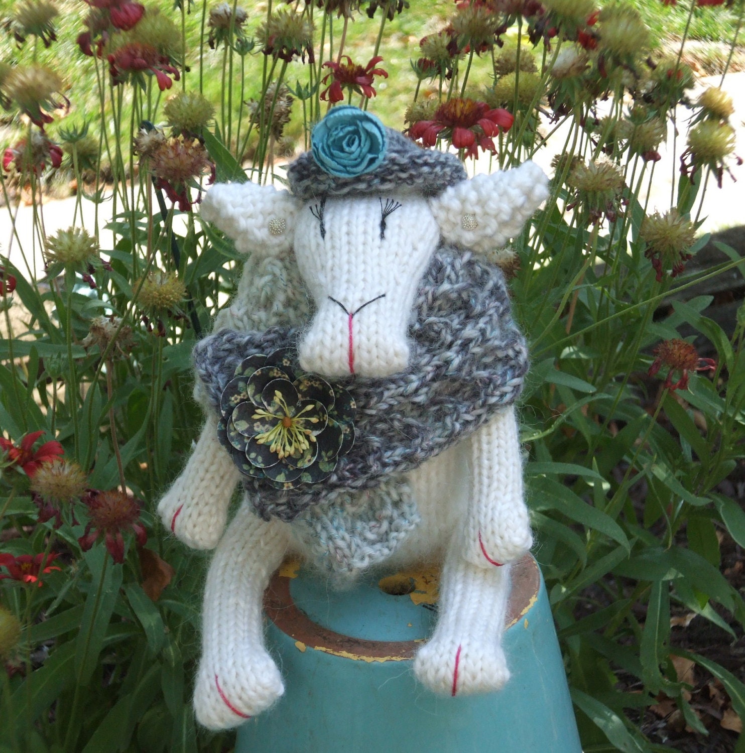 Knitted Sheep Shabby Chic Sheep BUY 2 Patterns GET 1 FREE - Etsy Australia