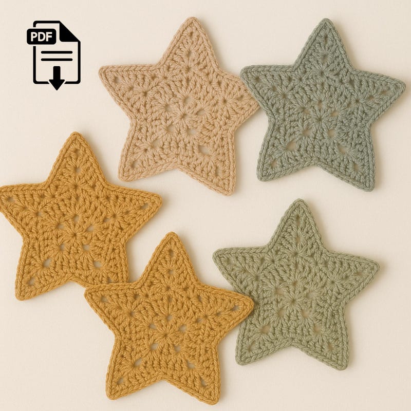 Rustic Star Patterns - Etsy UK