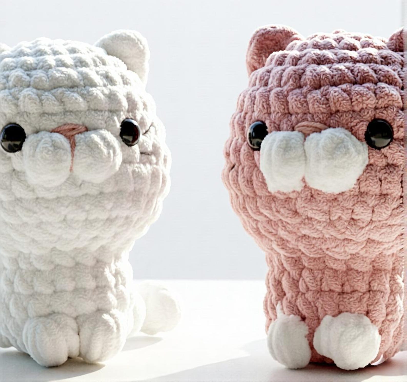 Crochet Mini Cat Pattern PDF | Amigurumi Kitten Video Guide | Beginner ...