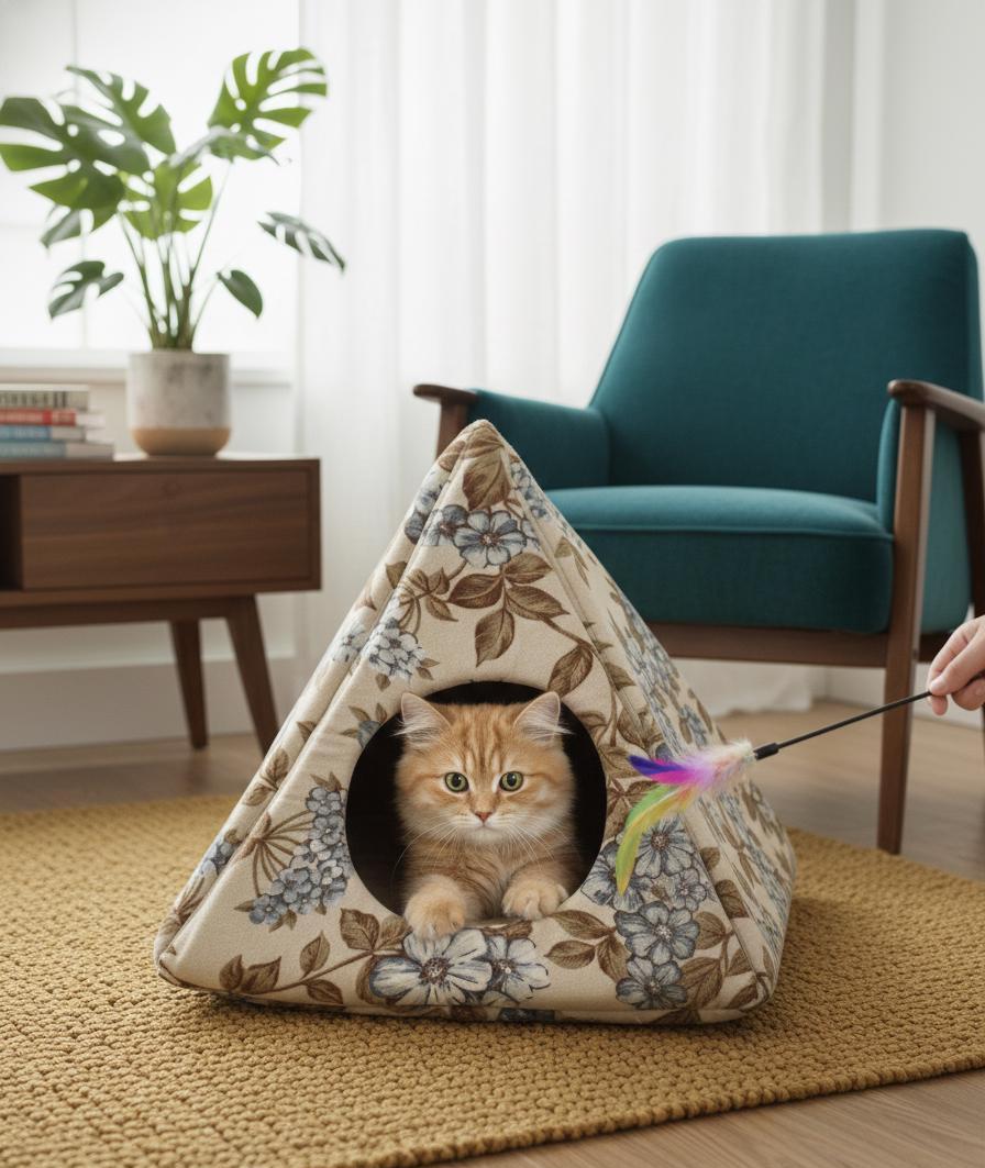 Cozy Cat Cave Sewing Pattern PDF | DIY Pet Bed Video Tutorial - Etsy