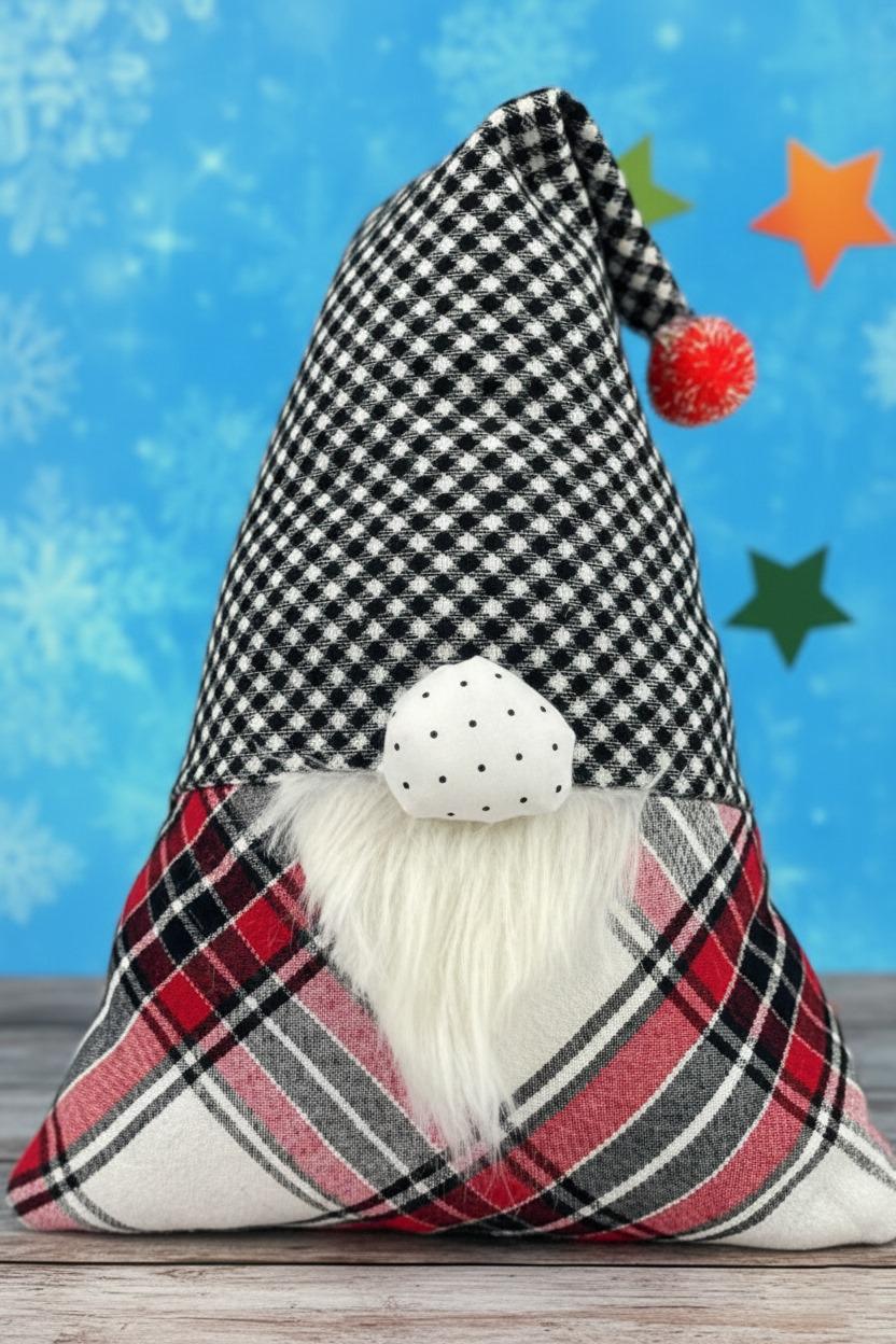 Christmas Gnome Pillow Sewing Pattern With Video (PDF) - Etsy