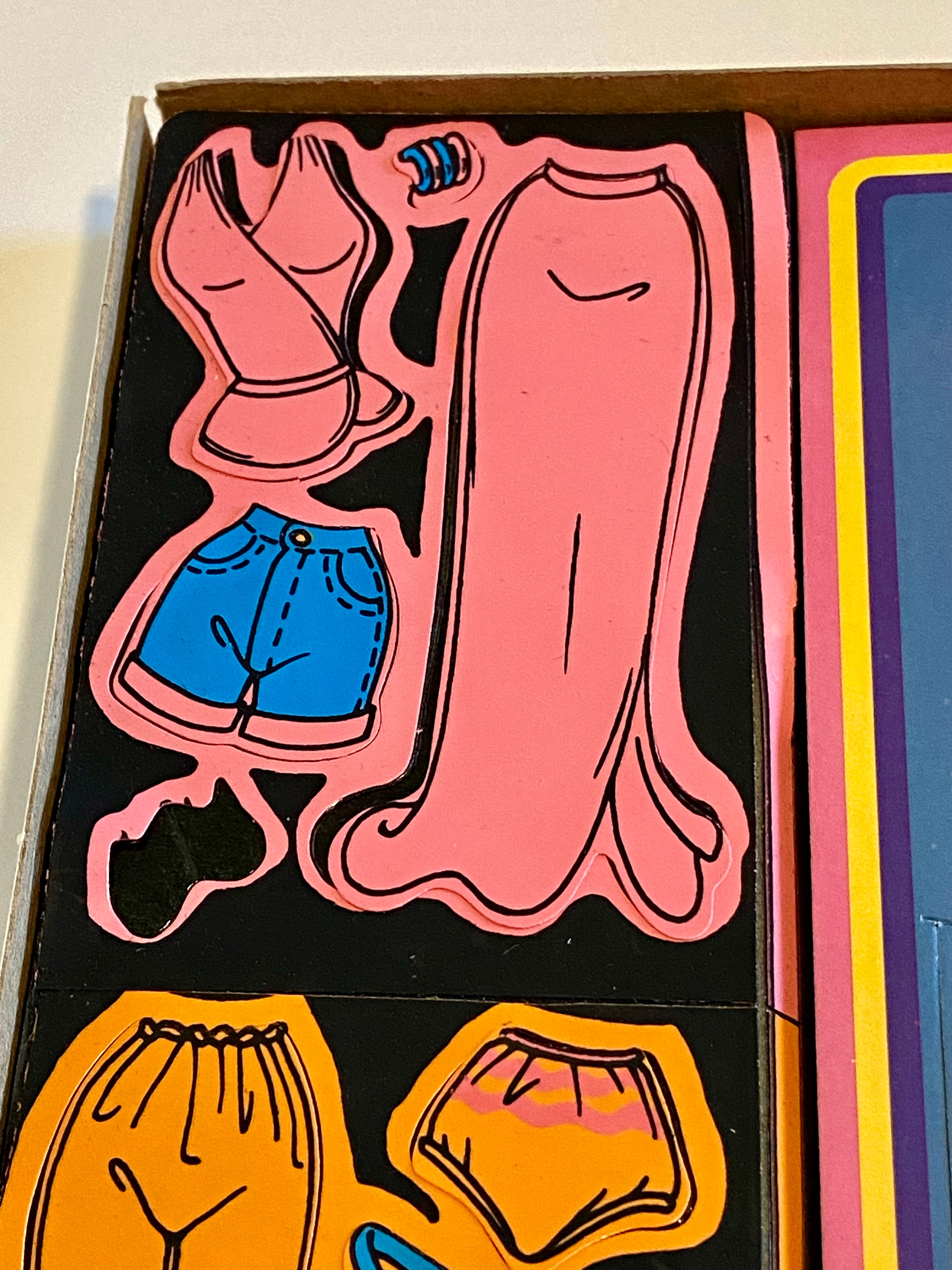 Vintage Barbie Colorforms, 1983, Mattel, Dress-up Set - Etsy