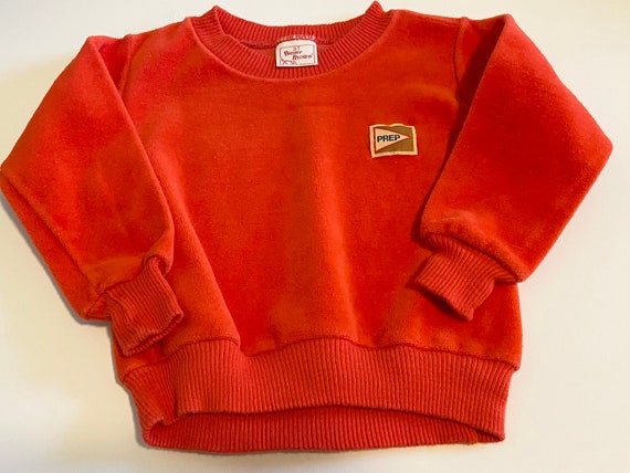 vintage Buster Brown kids Prep School velour sweater,… - Gem