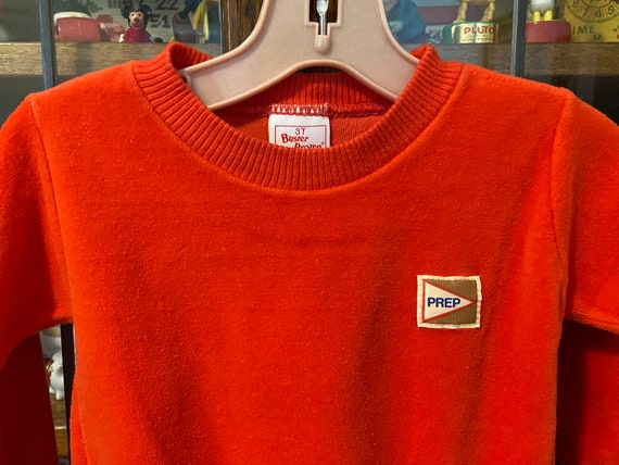 vintage Buster Brown kids Prep School velour sweater,… - Gem