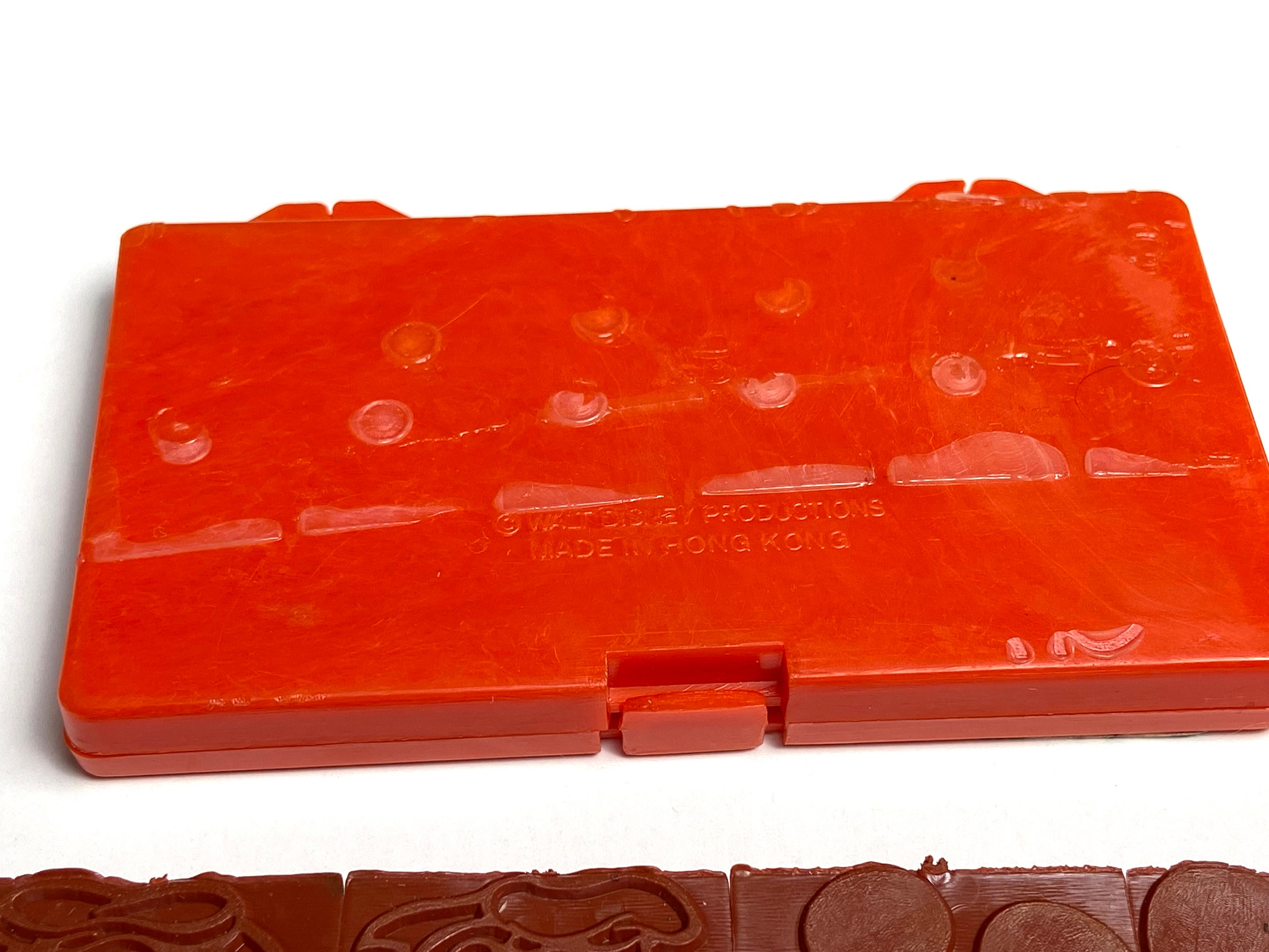 Vintage Walt Disney Character Stamp Pad and Rubber Stamps, Mickey Mouse ...