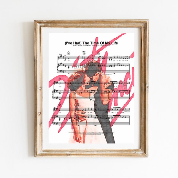 Dirty Dancing Patrick Poster - Etsy
