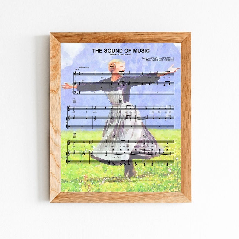 Sound of Music Art - Etsy
