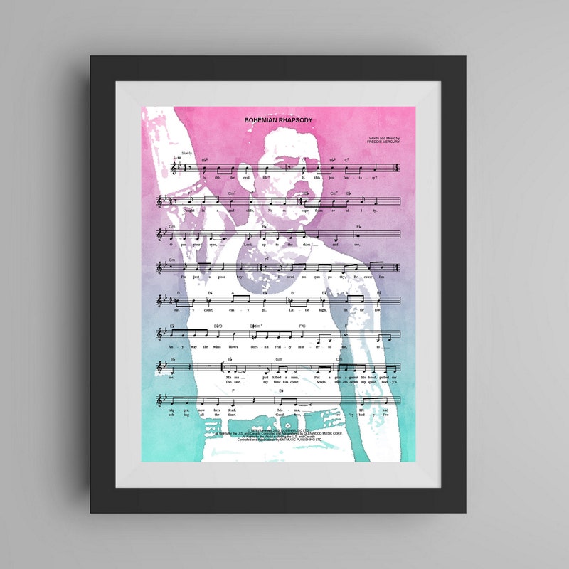 Bohemian Rhapsody Poster - Etsy