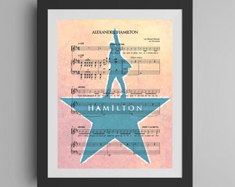 Hamilton the Musical Poster Set Hamilton Quotes Hamilton - Etsy