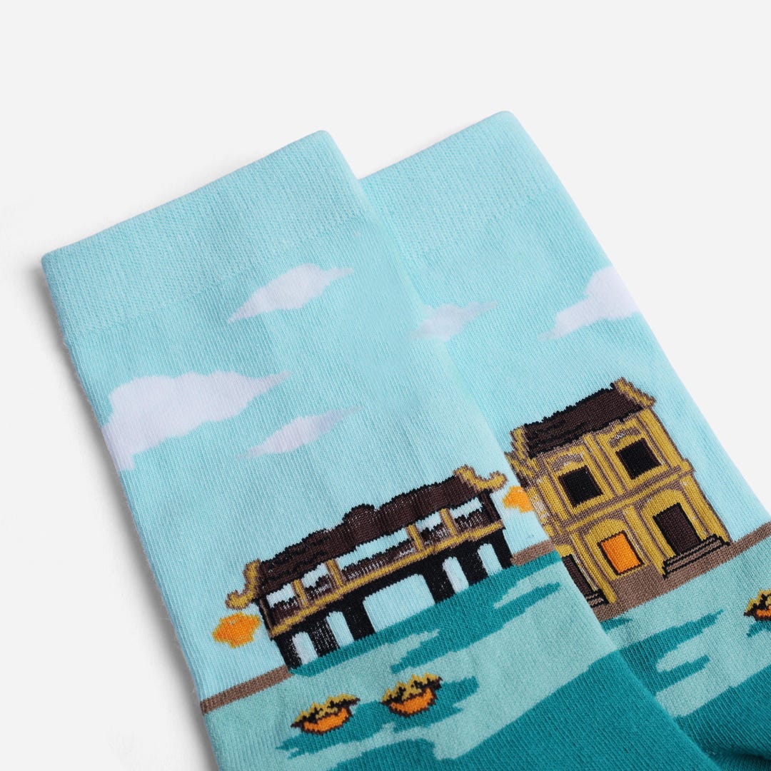 Vietnam Landmark Socks Gift Set | Hoi An, Ha Long Bay, Sapa - Etsy