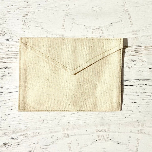 Canvas Envelope - Etsy