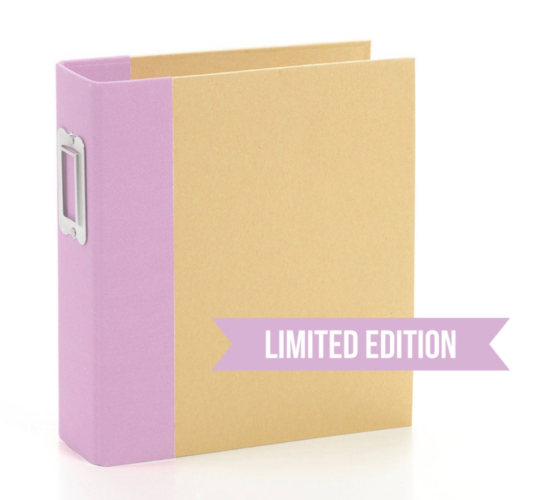 Snap Studio 6X8 Binder Album, Simple Stories, Limited Edition Lavendar ...