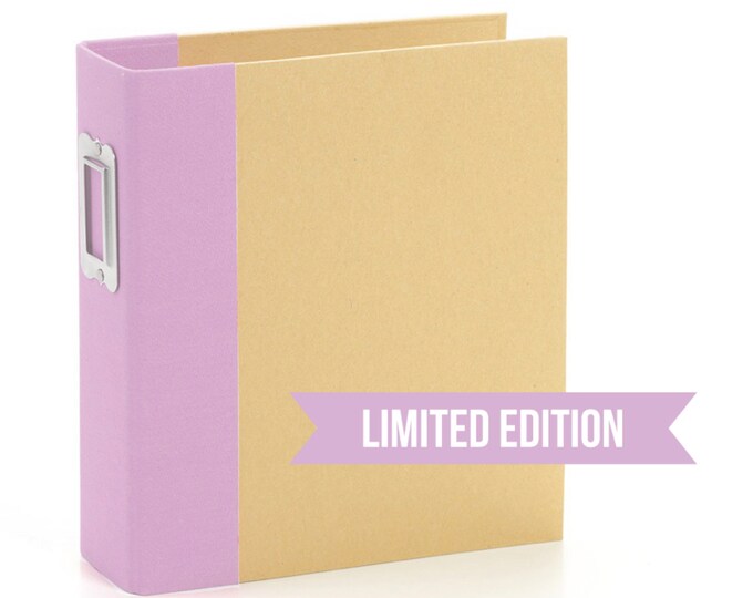 Snap Studio 6X8 Binder Album, Simple Stories, Limited Edition Lavendar ...