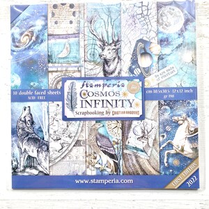 Stamperia Cosmos Infinity Paper Collection or Maxi Backgrounds ...