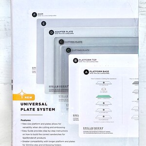 Spellbinders Platinum 6 Die Cutting System With Universal Plates ...