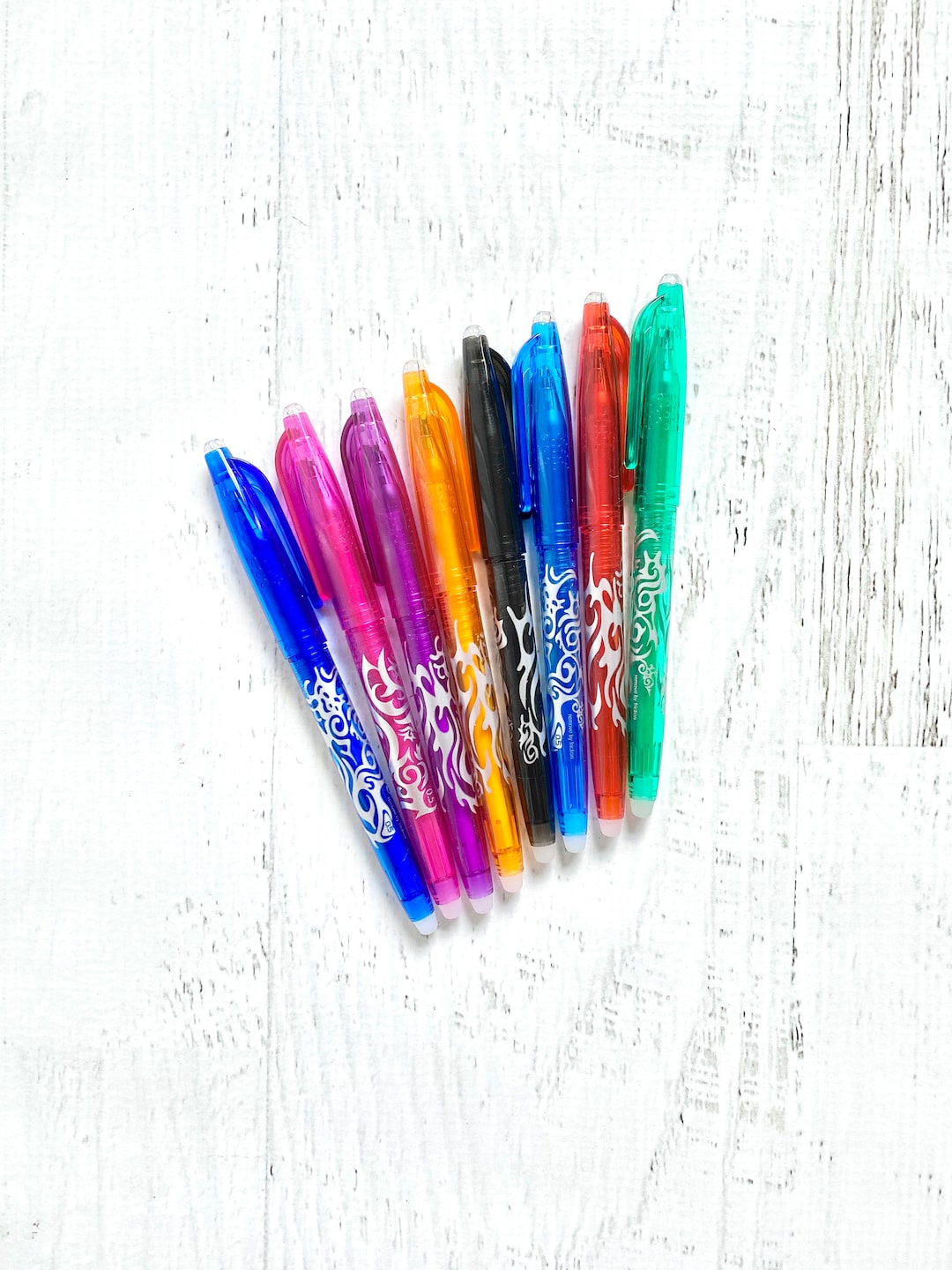 Unbranded Erasable Gel Pen Assorted Inks Pkg of 8 Red - Etsy