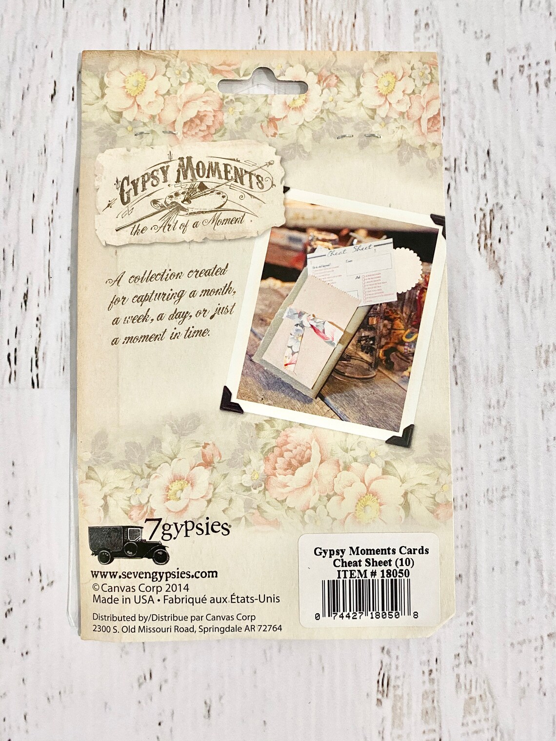 7 Gypsies Gypsy Moments Cards Cheat Sheet 3x5 10 Pcs | Etsy