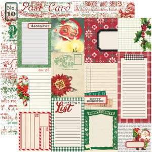 Simple Stories Simple Vintage Dear Santa Cut Apart Tags, Journal ...