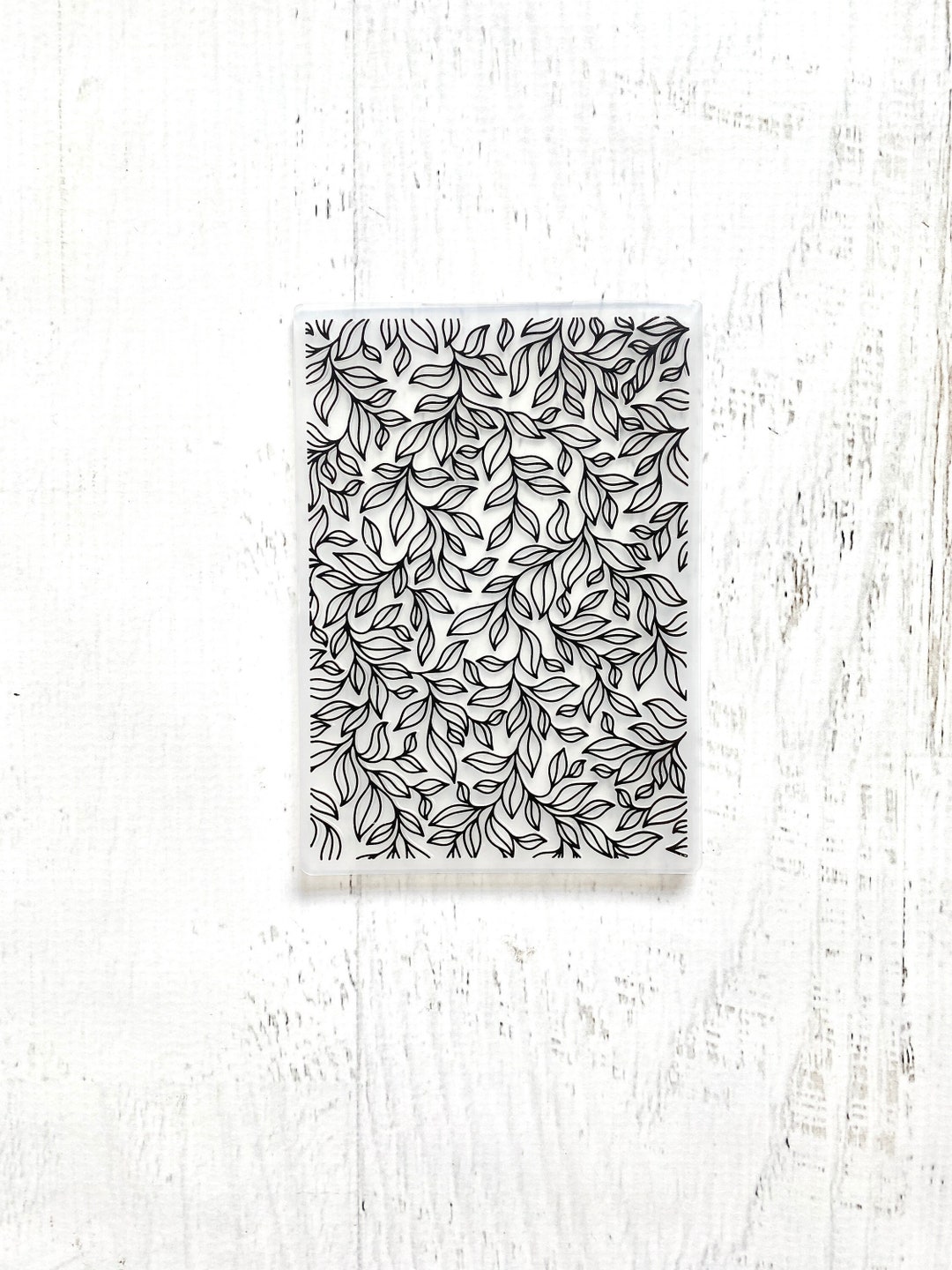 Unbranded Foliage/leaf Embossing Folder, Paper Crafting, Scrapbooking ...