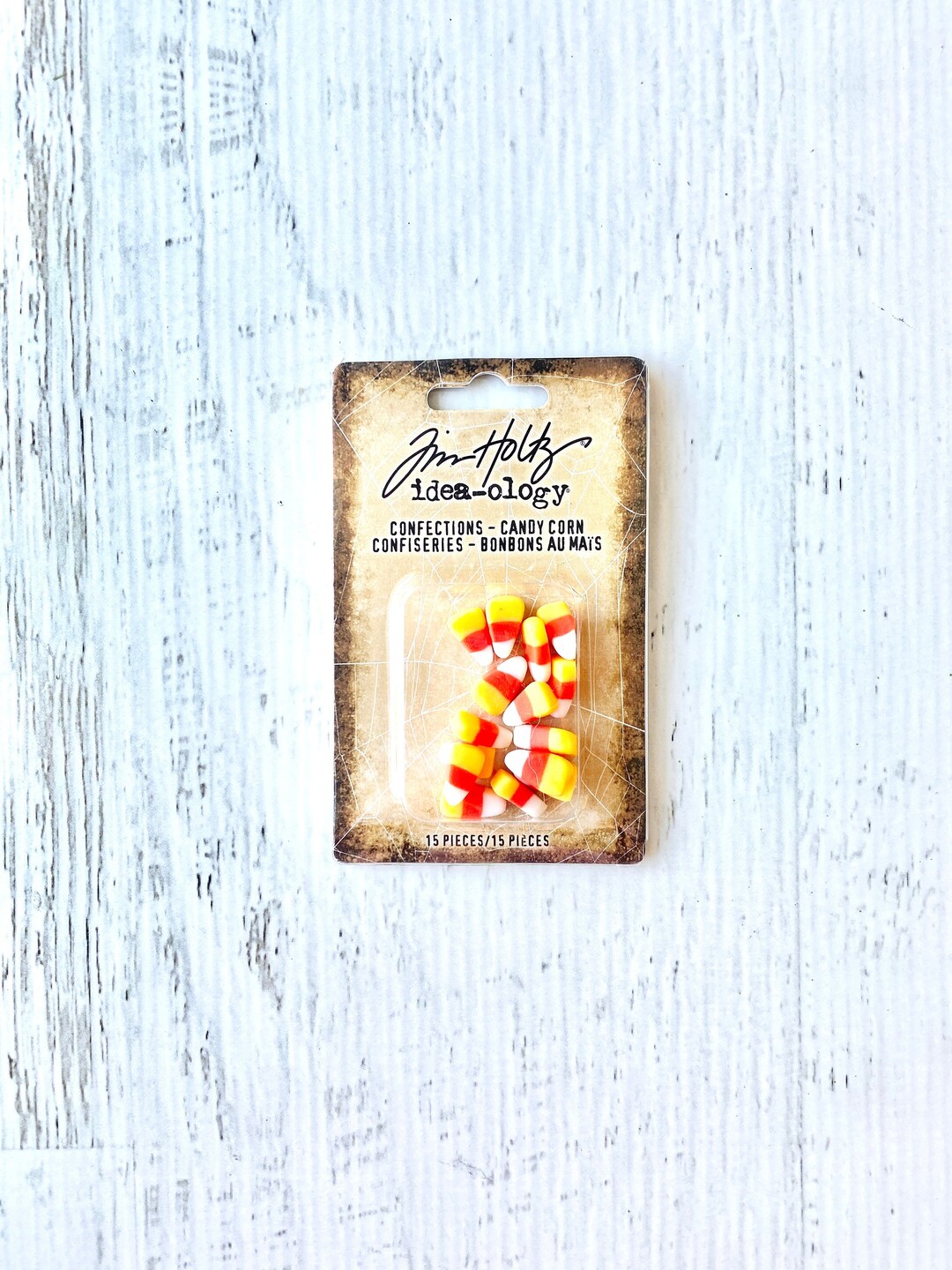 Tim Holtz, Ideaology, Confections-candy Corn, Halloween Embellishment ...