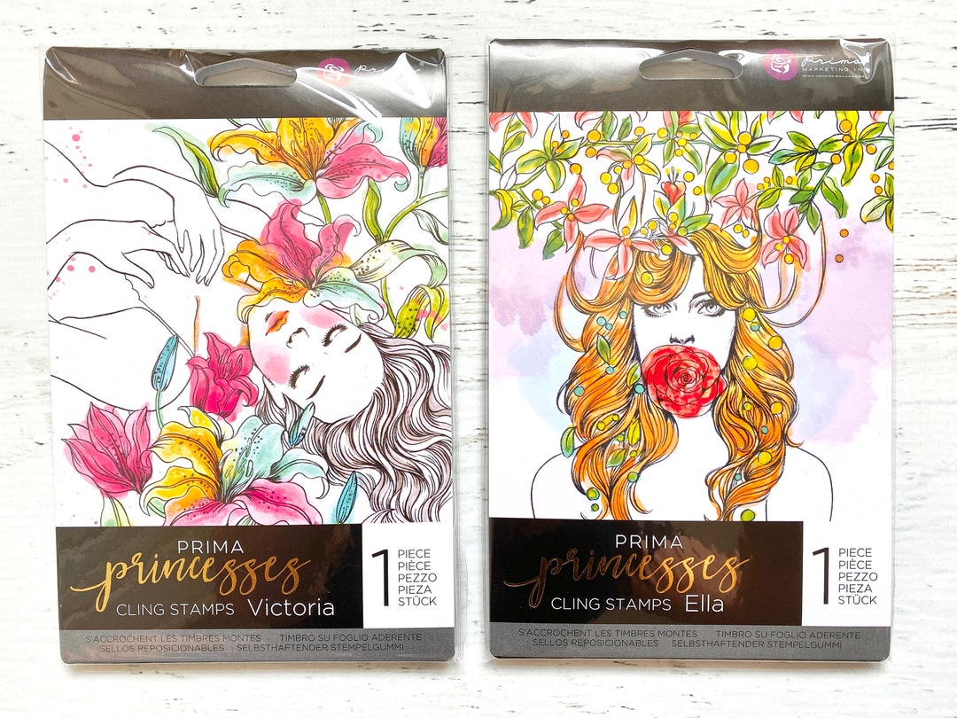 Prima Princess Stampvictoria or Ella, Card Making, Scrapbooking ...