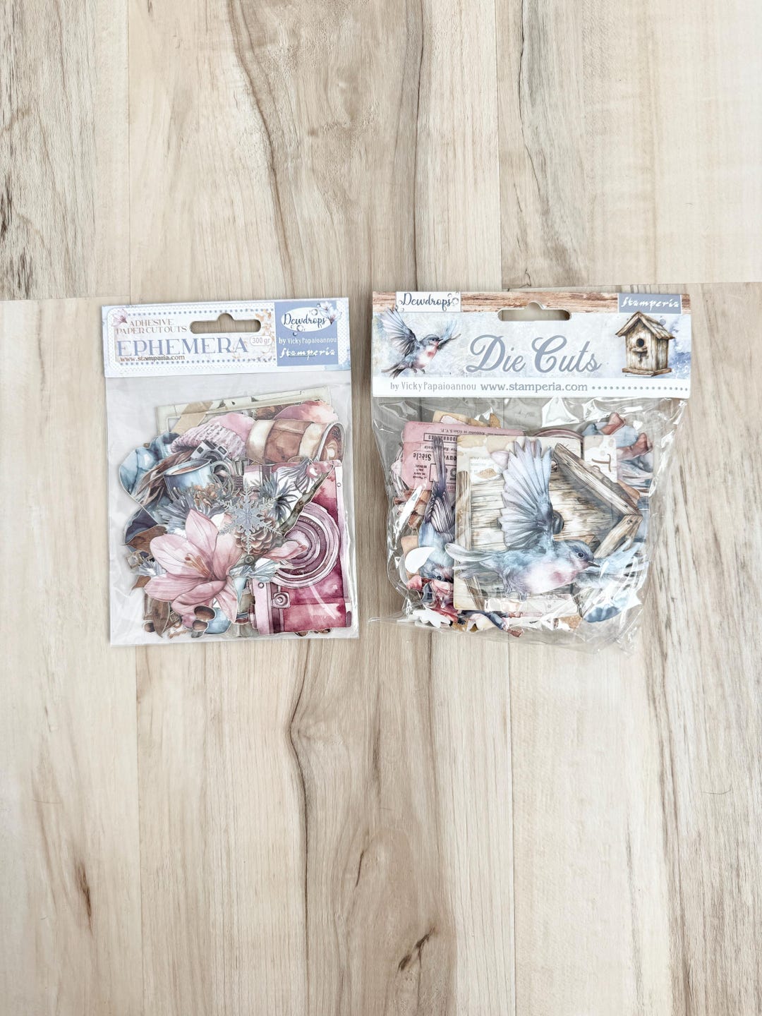 Stamperia Create Happiness Dew Drops Die Cuts or Adhesive Ephemera ...