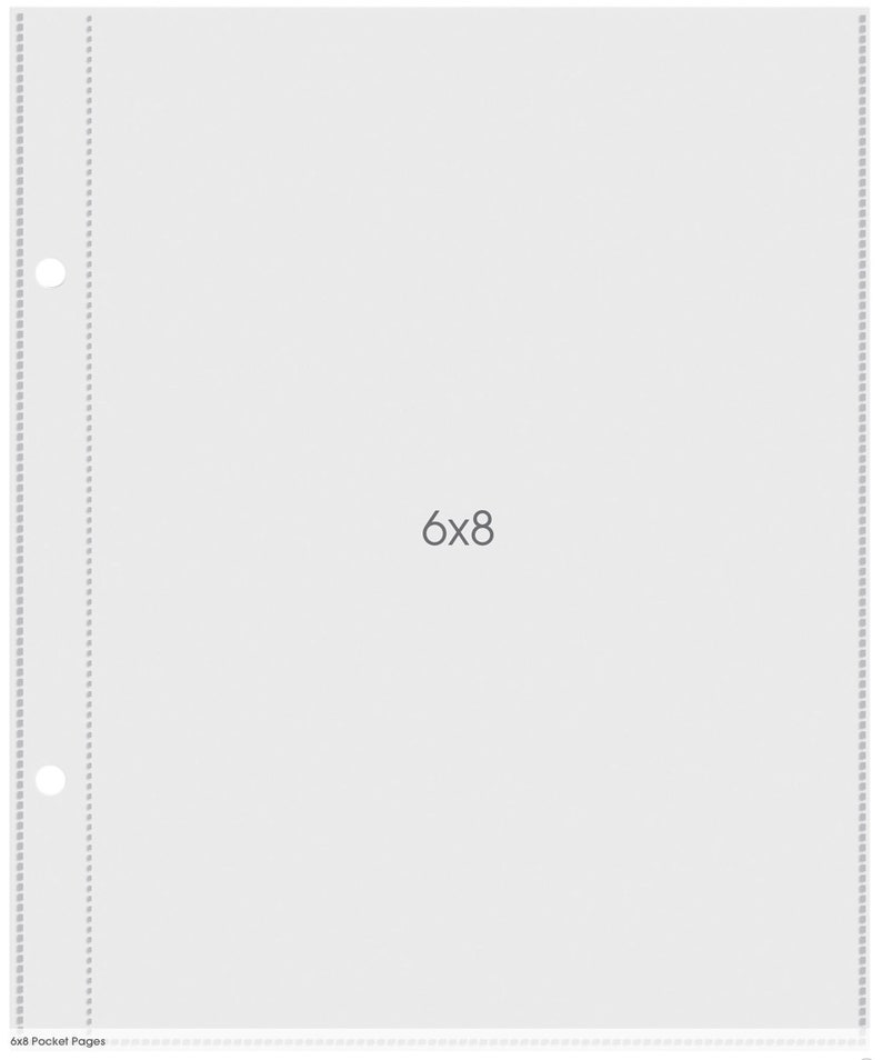 Simple Stories Snap pocket pages/refills 6X8 inch | Etsy