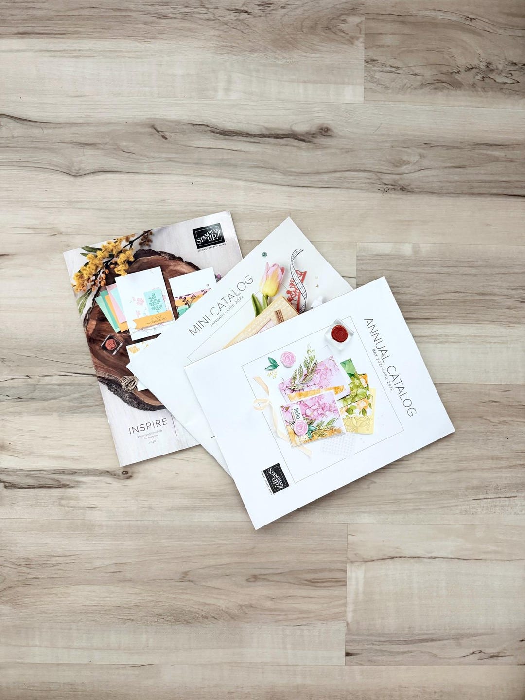 Stampin' up Ideabooks/magazines/catalogs, 3, 2020 to 2021, 2 Annual & 1 ...