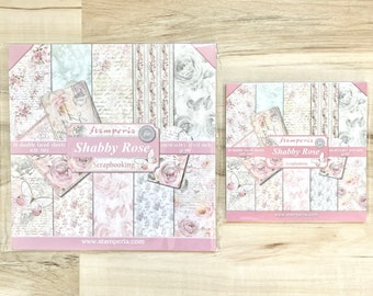 Stamperia Rose Parum Paper Collection, 12x12" Scrapbooking Paper, 10 ...