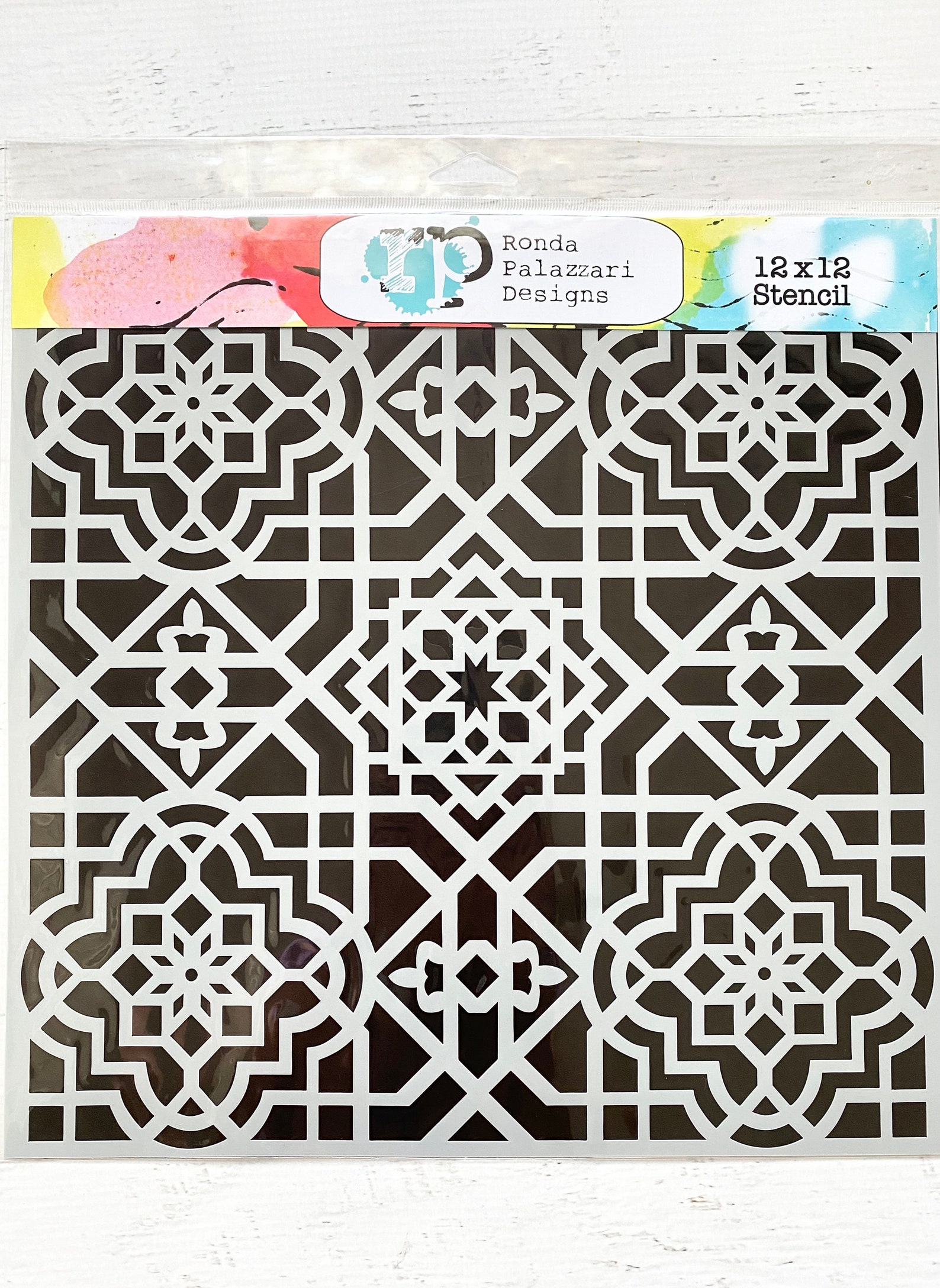 The Crafter's Workshop, TCW, 12X12 Stencil, Ceiling Tile, Parasols ...