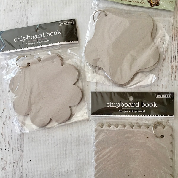 Chipboard Mini Album - Etsy