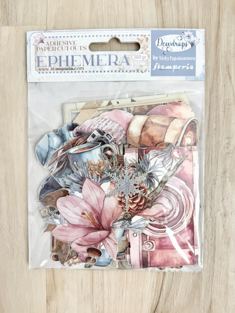 Stamperia Create Happiness Dew Drops Die Cuts or Adhesive Ephemera ...