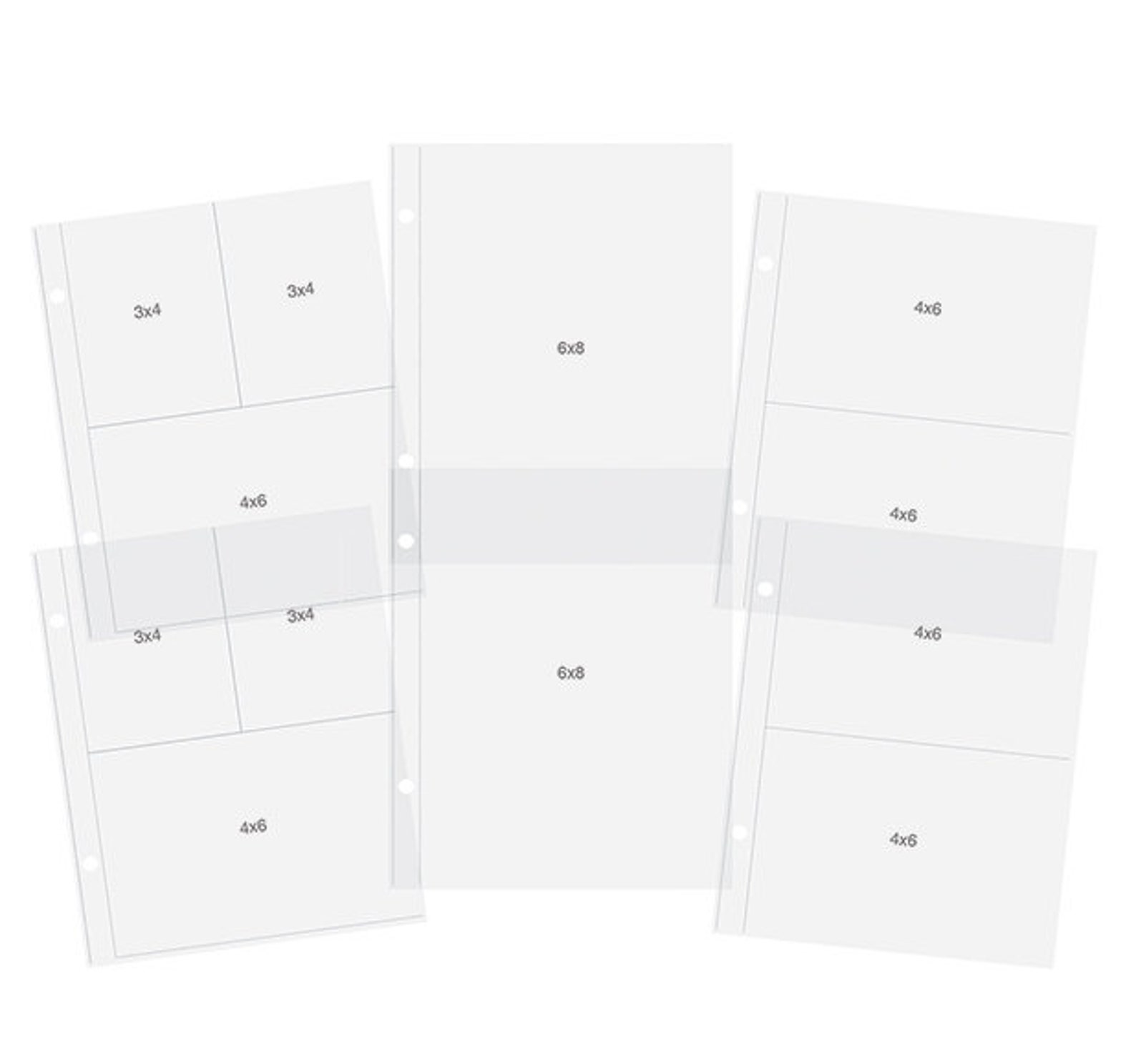 Simple Stories Snap Pocket Pages/refills 6X8 Inch | Etsy