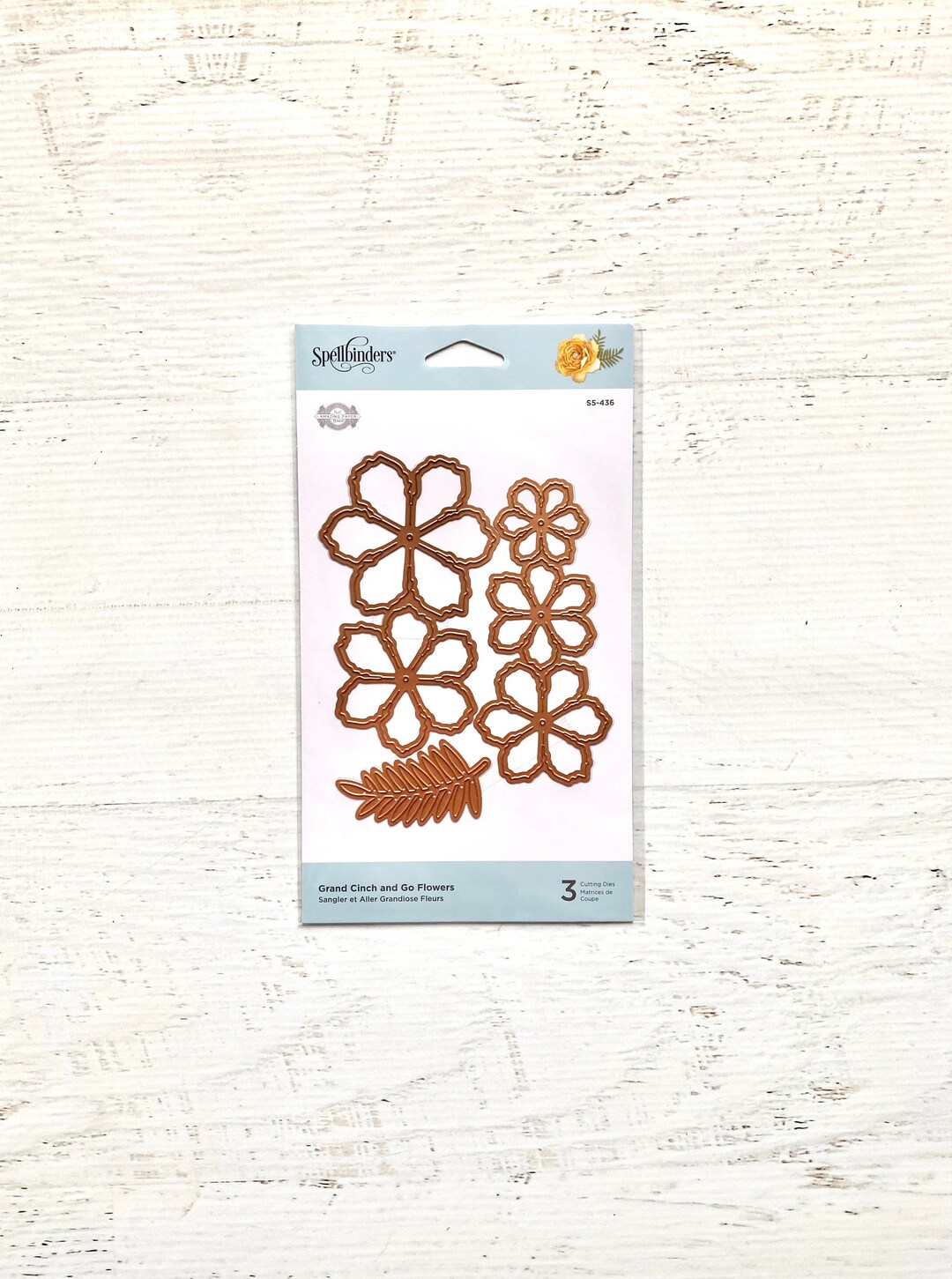 Spellbinders Grand Cinch & Go Flowers Die, 3 Pc. Floral, Cards ...