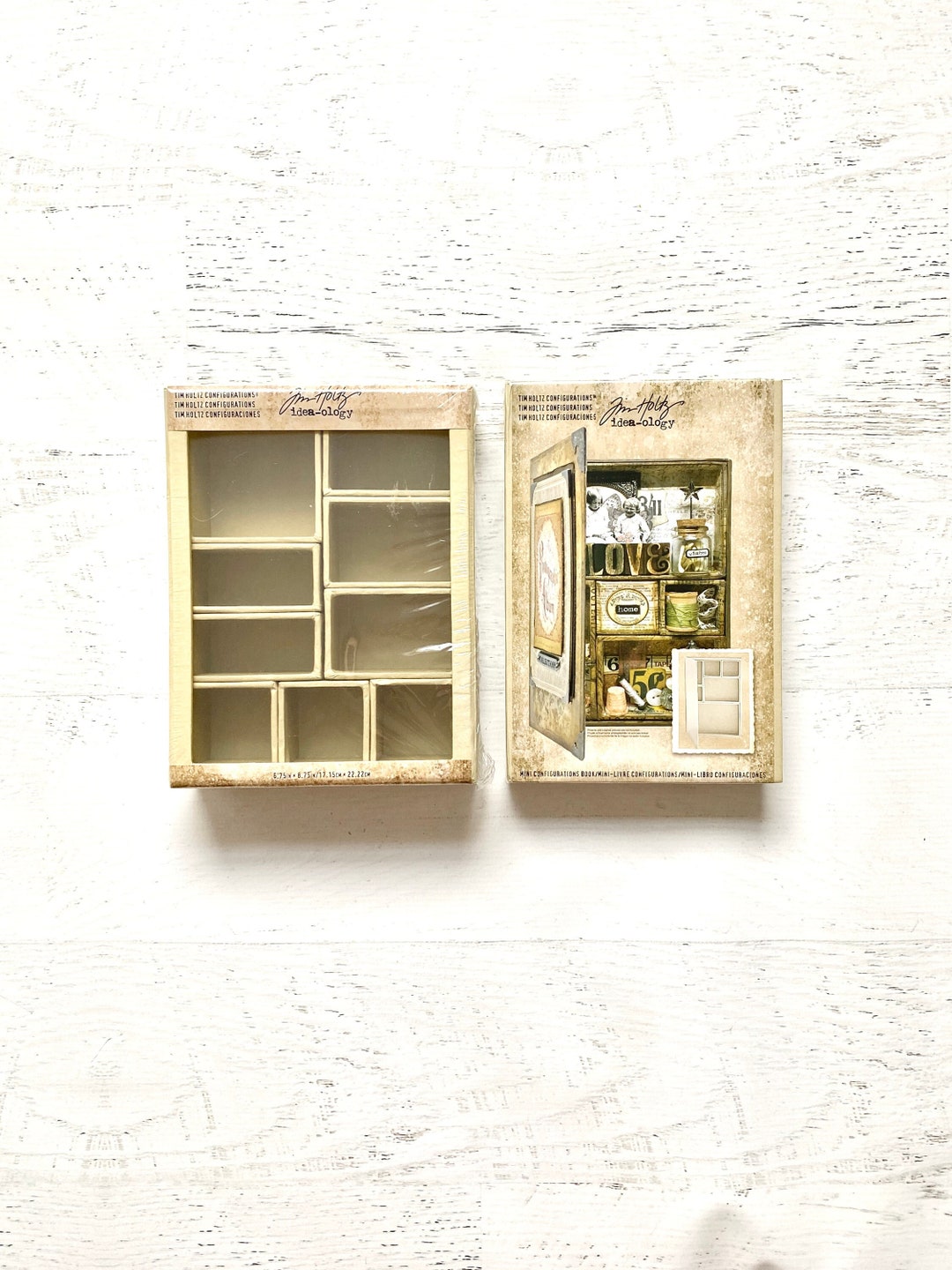 Tim Holtz Ideology Configurations Box 6.75x8.75 or Mini - Etsy