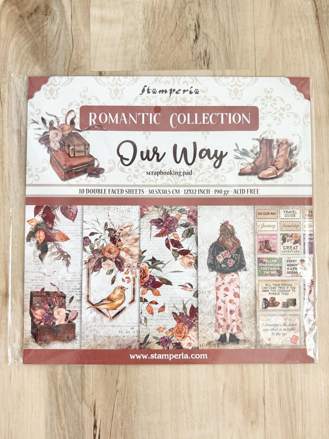Stamperia Our Way 12x12 Paper Collection, Scrapbooking, Card Making ...
