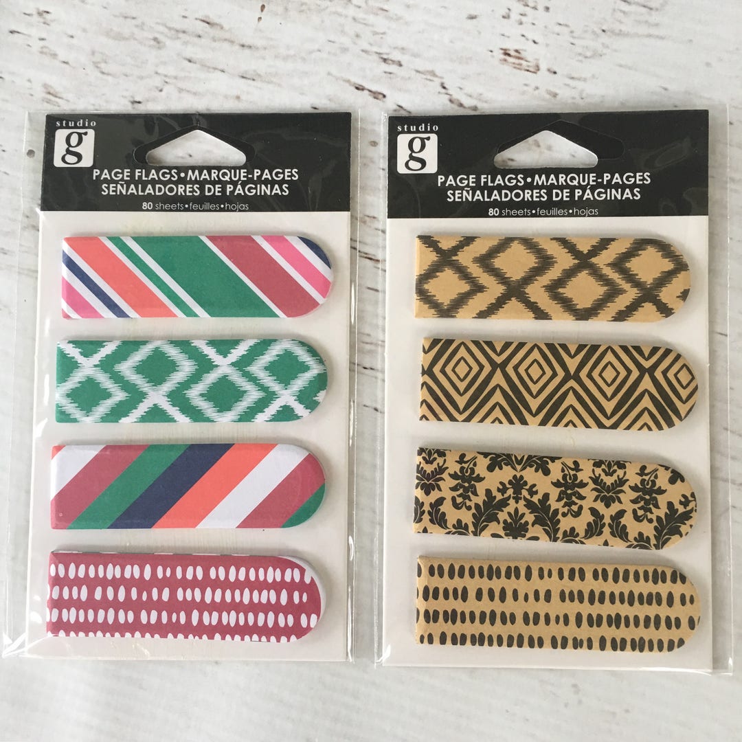 Page Flags, by Studio G, for Planners, Planning, Calendars, Journals ...