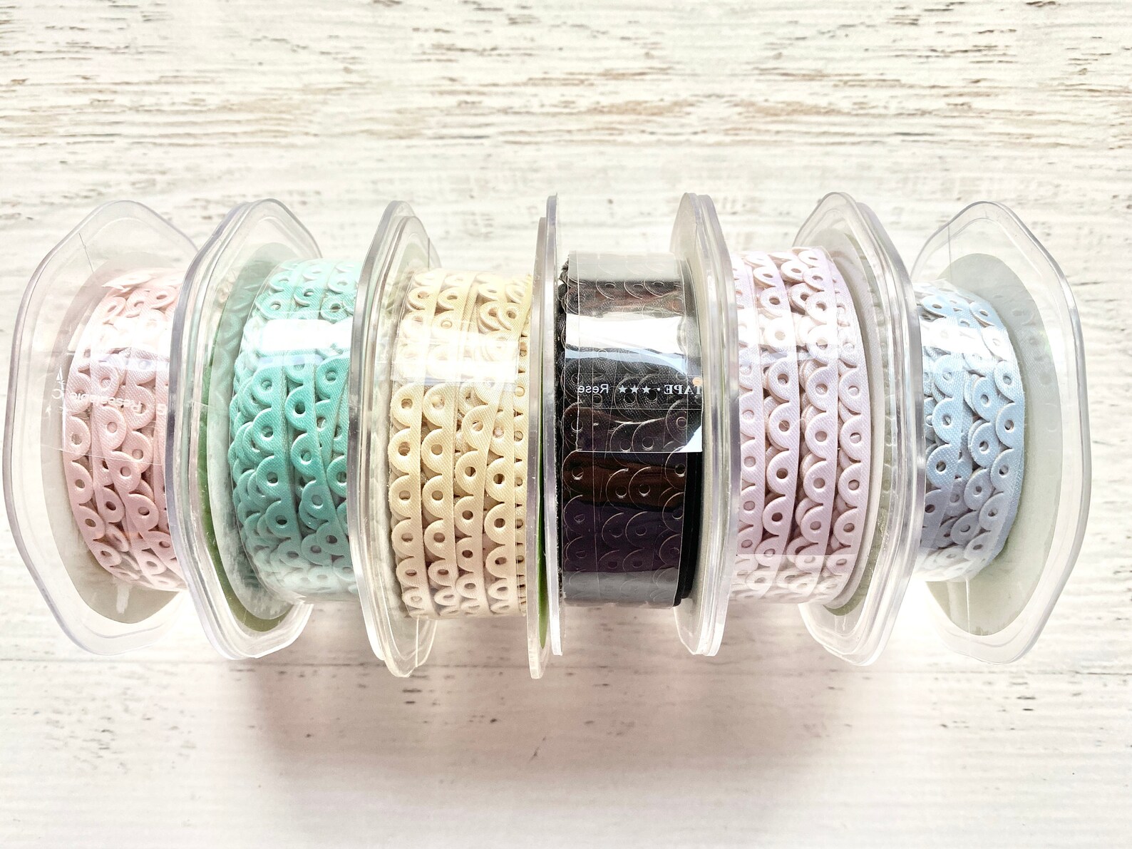 May Arts 1/4" Adhesive Scalloped Border Ribbon, 2 Yds, Multiple Colors ...