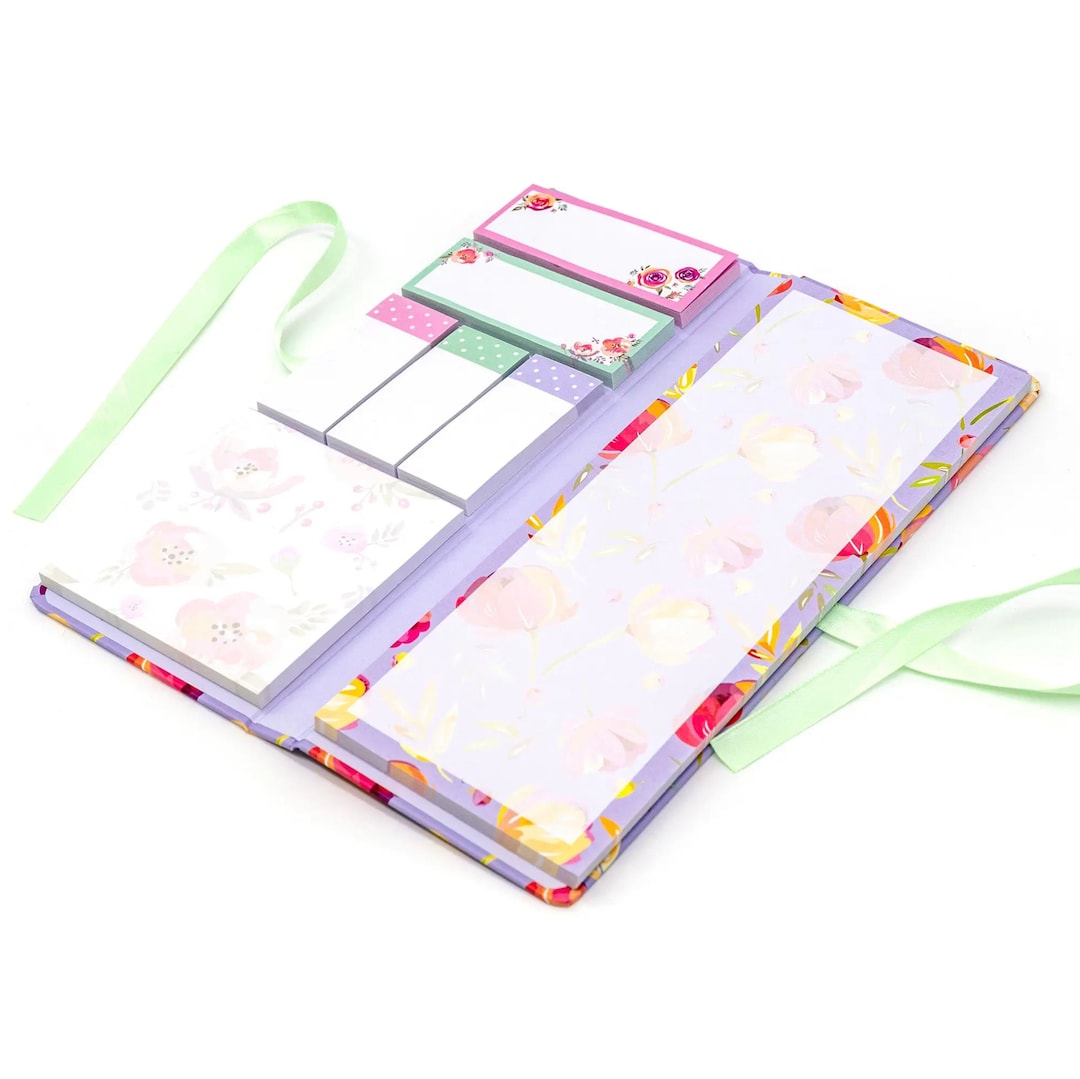 Blossom Sticky Notes Pad by Pukka, Organization, Office Supply, School ...