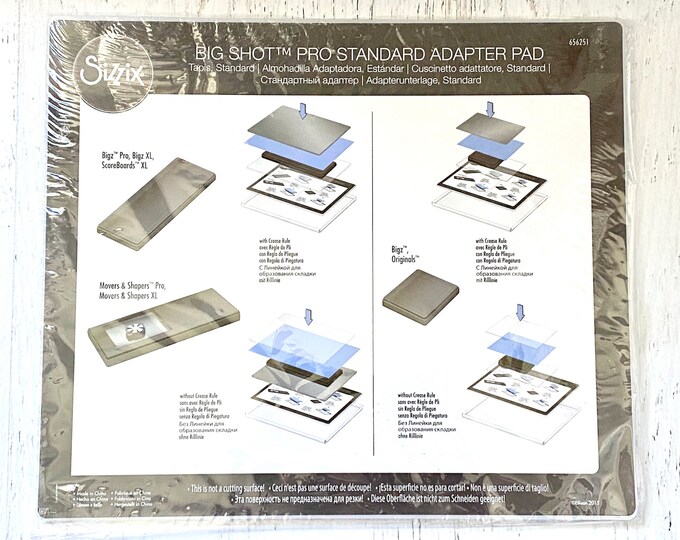 Sizzix Big Shot Pro Standard Adapter Pad, Gently Used, 14.25X 12.25 X ...