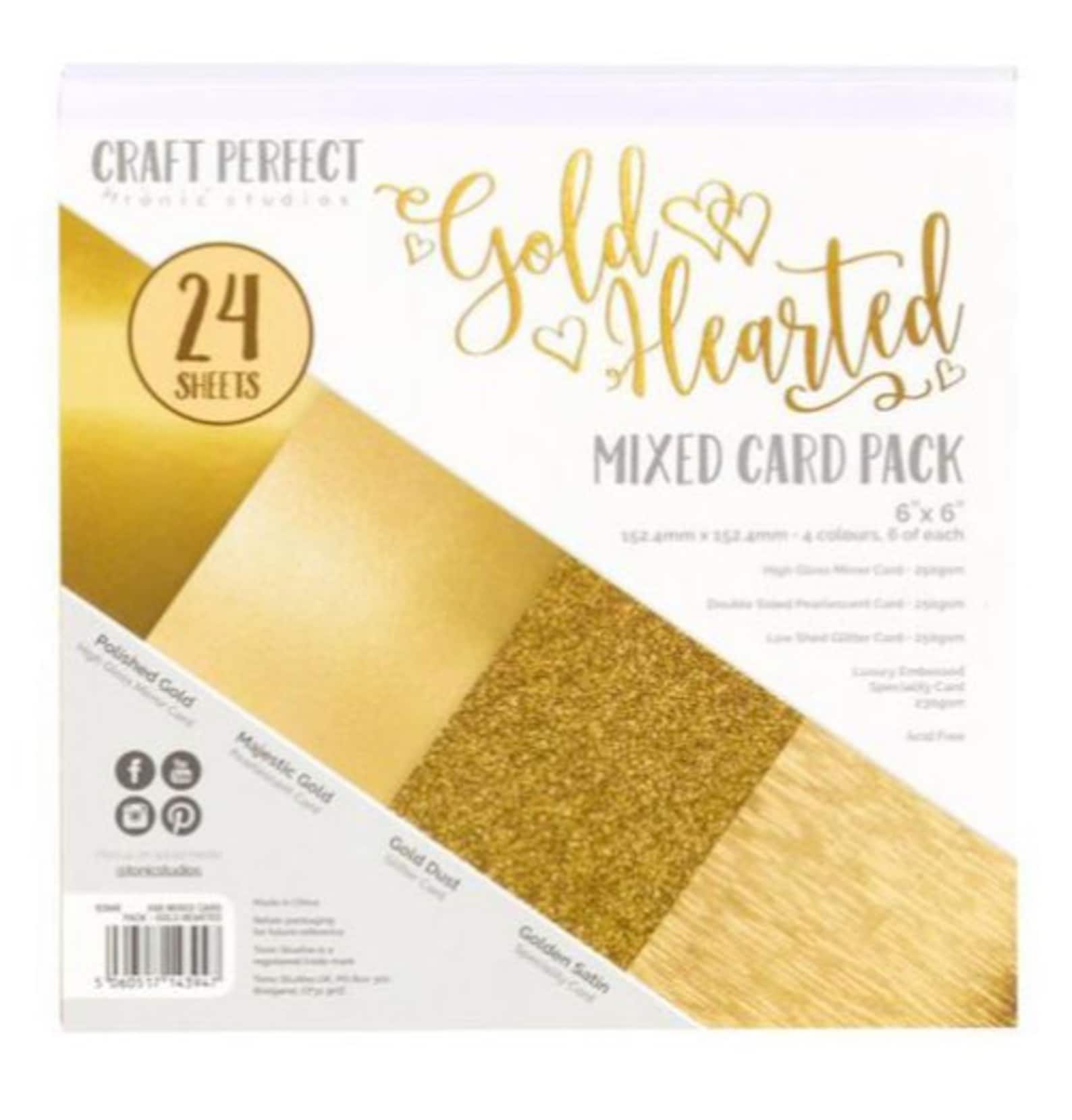 Craft Perfect Mixed Card Pack Tonic Studios 6 X 6 in pearl | Etsy